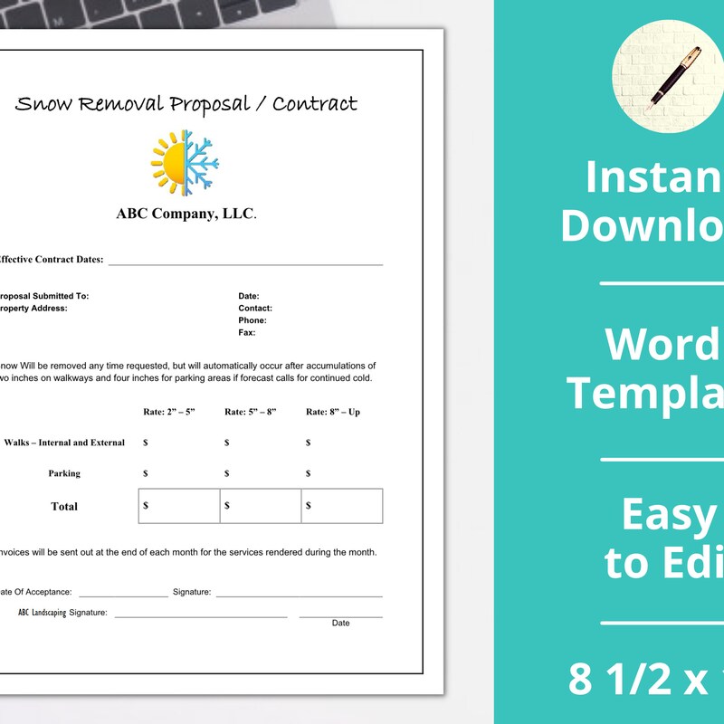 Snow Estimate Proposal - Etsy New Zealand