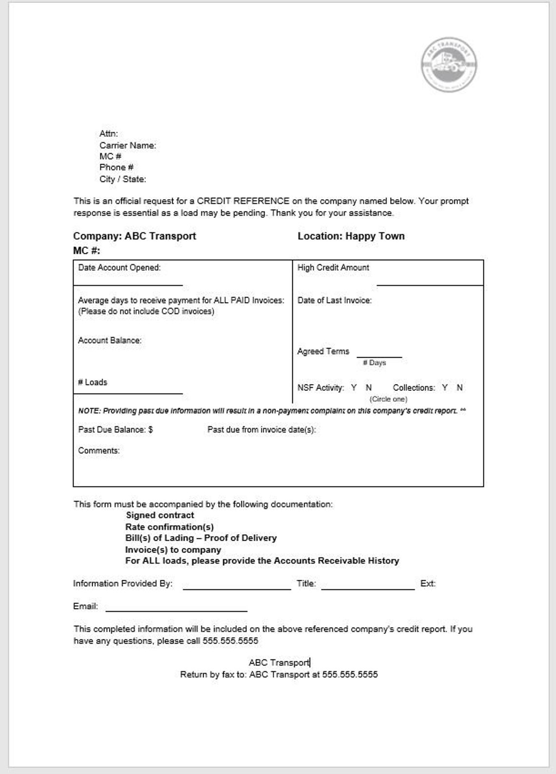 New Carrier Setup Packet Broker Template carrier Agreement - Etsy