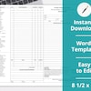 HVAC SPEC SHEET Ducts measuring template heating Cooling - Etsy