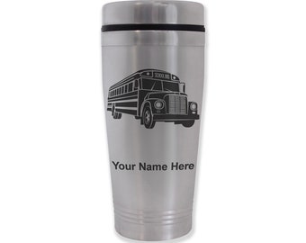 School Bus Travel Mug - Etsy