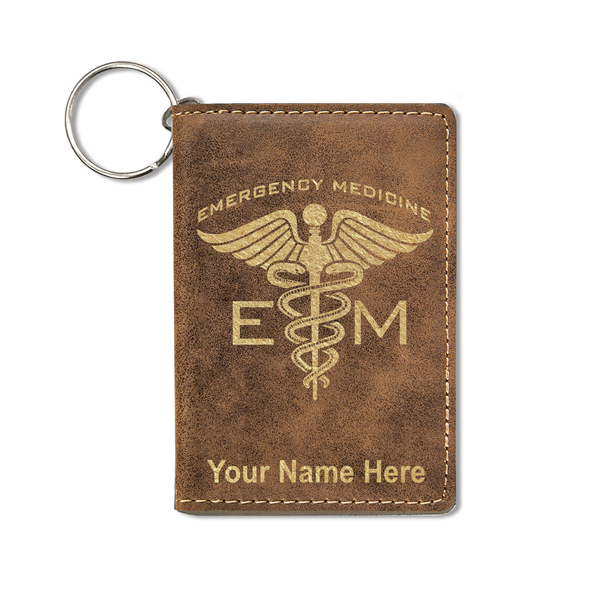 ID Holder Wallet Emergency Medicine Personalized Engraving - Etsy UK