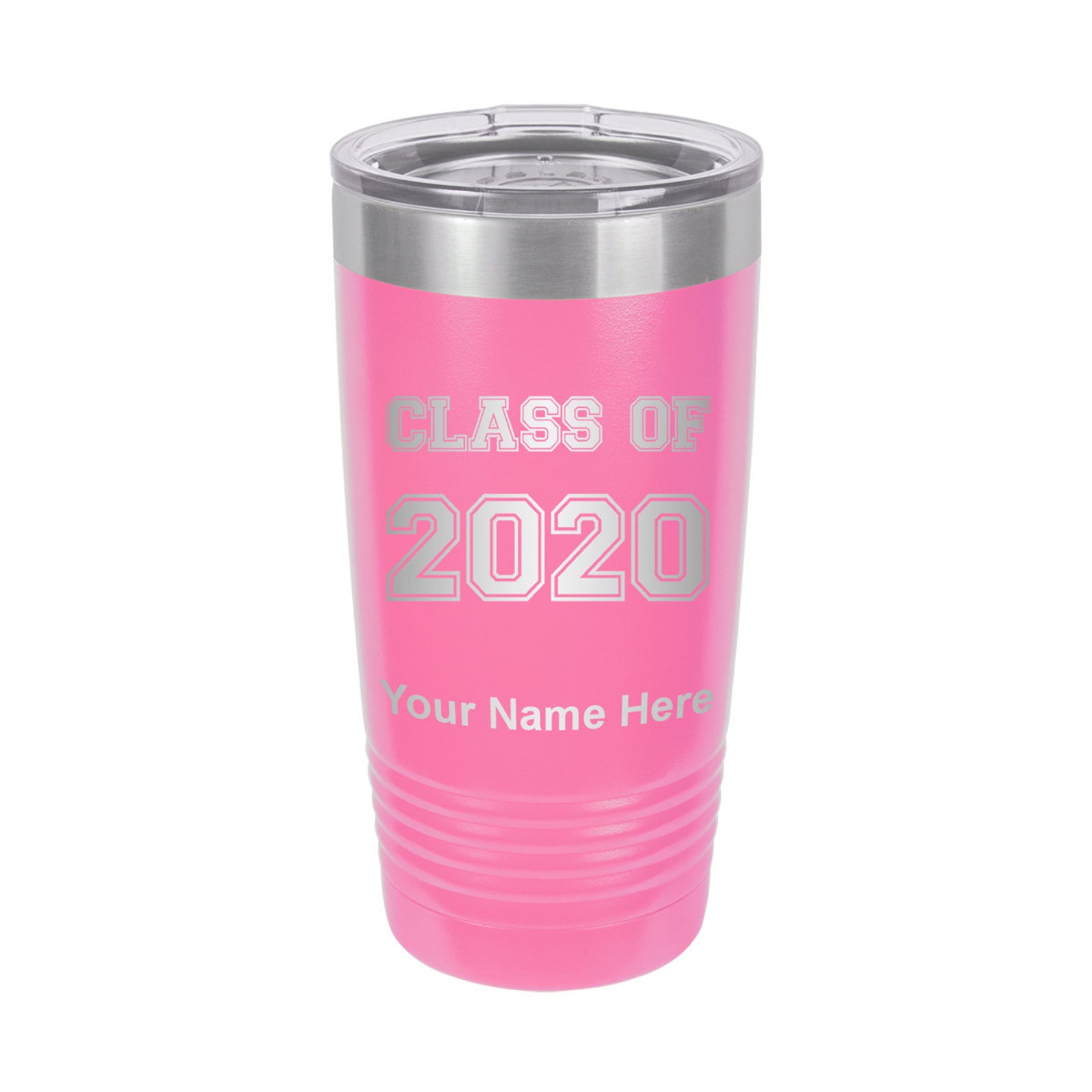 20oz Tumbler Mug, Class of 2020, 2021, 2022, 2023, 2024, Personalized ...