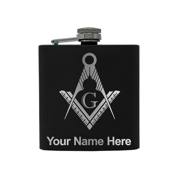 Masonic Flask - Etsy