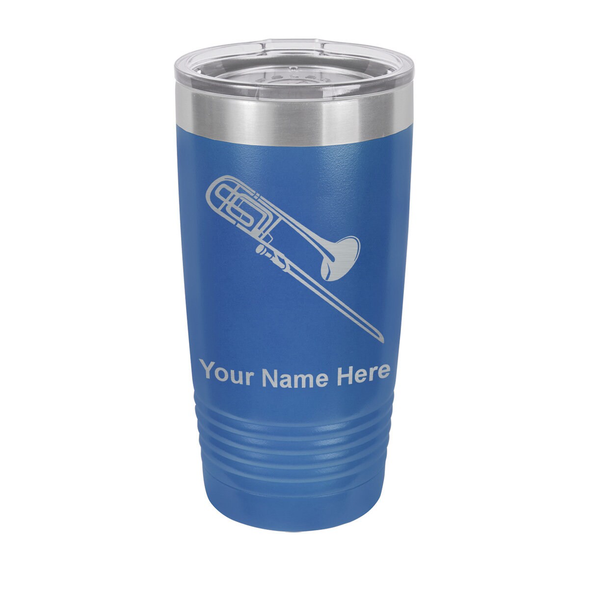 20oz Tumbler Mug, trombone, Personalized Engraving Included - Etsy