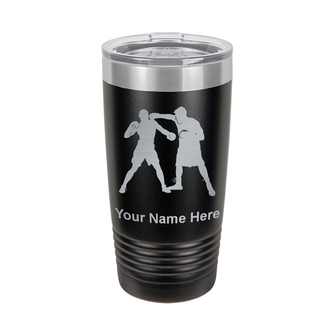 20oz Tumbler Mug, Boxers Boxing, Personalized Engraving Included - Etsy