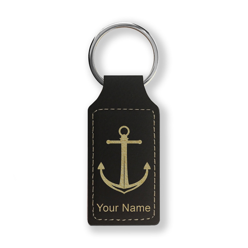 Anchor Custom Keychain - Etsy