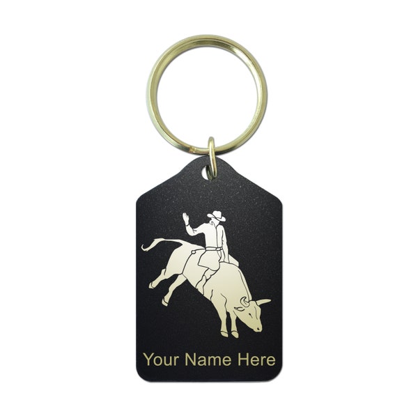 Bull Keychain - Etsy
