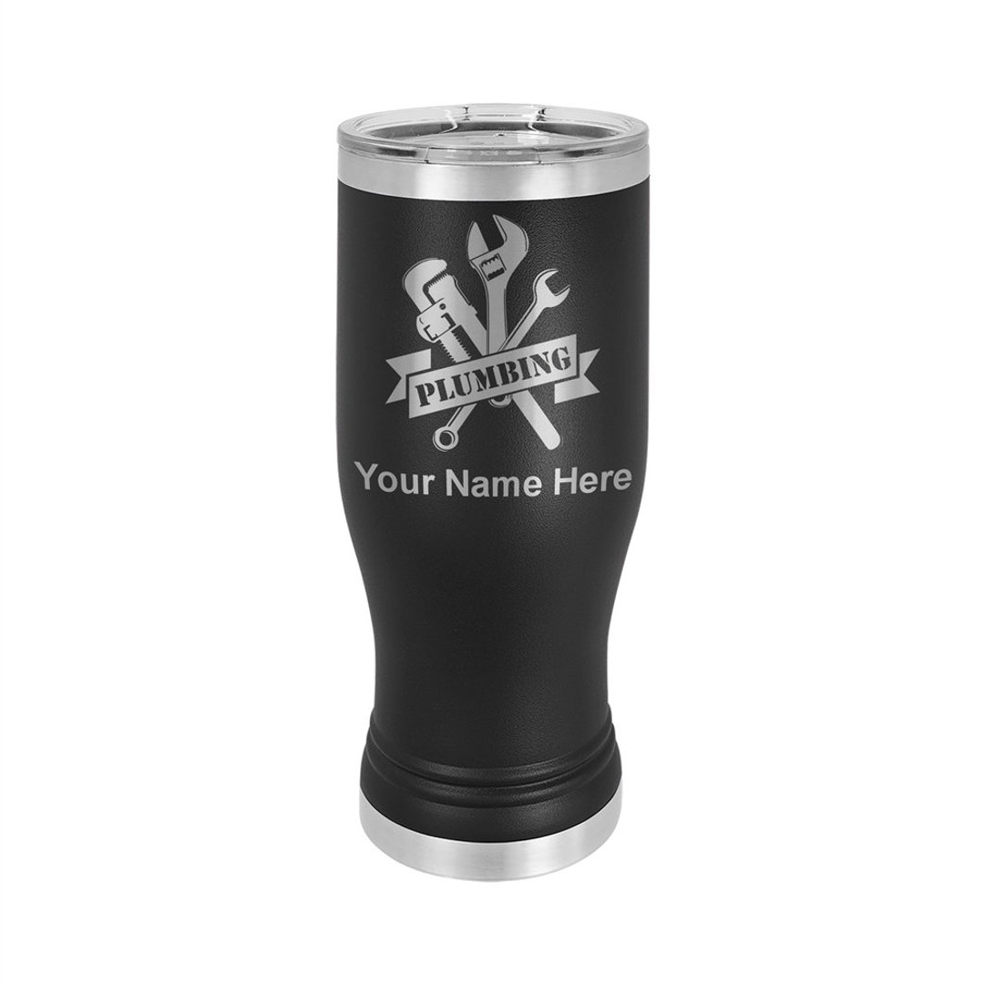 20oz Pilsner Mug Plumbing Personalized Engraving Included - Etsy