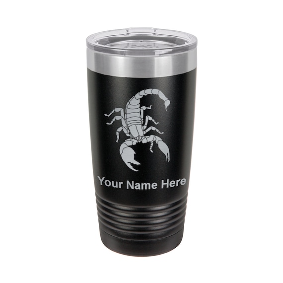 20oz Tumbler Mug Scorpion Personalized Engraving Included - Etsy