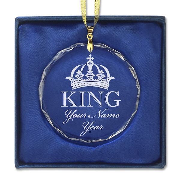 King Crown With Engraving - Etsy