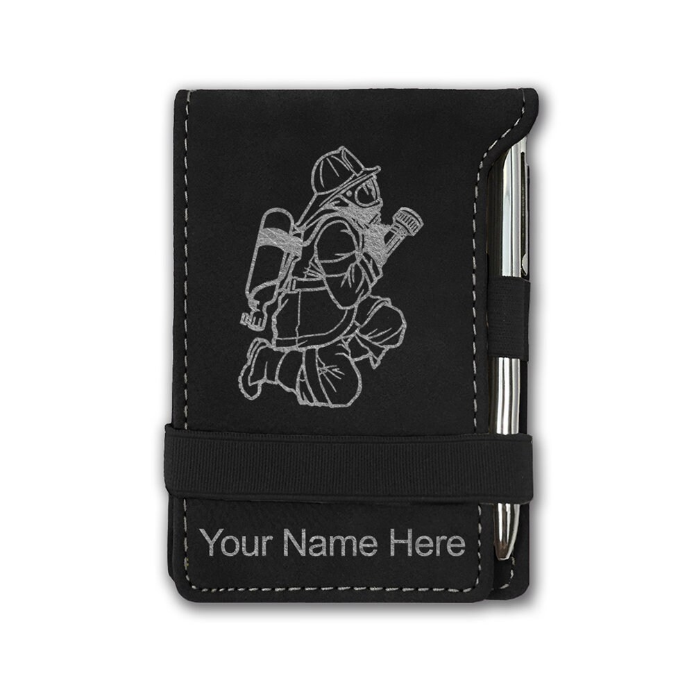 Notepads Paper & Party Supplies Paper Custom Laser Engraved White Faux ...