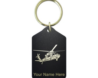 Military Helicopter Keychain - Etsy