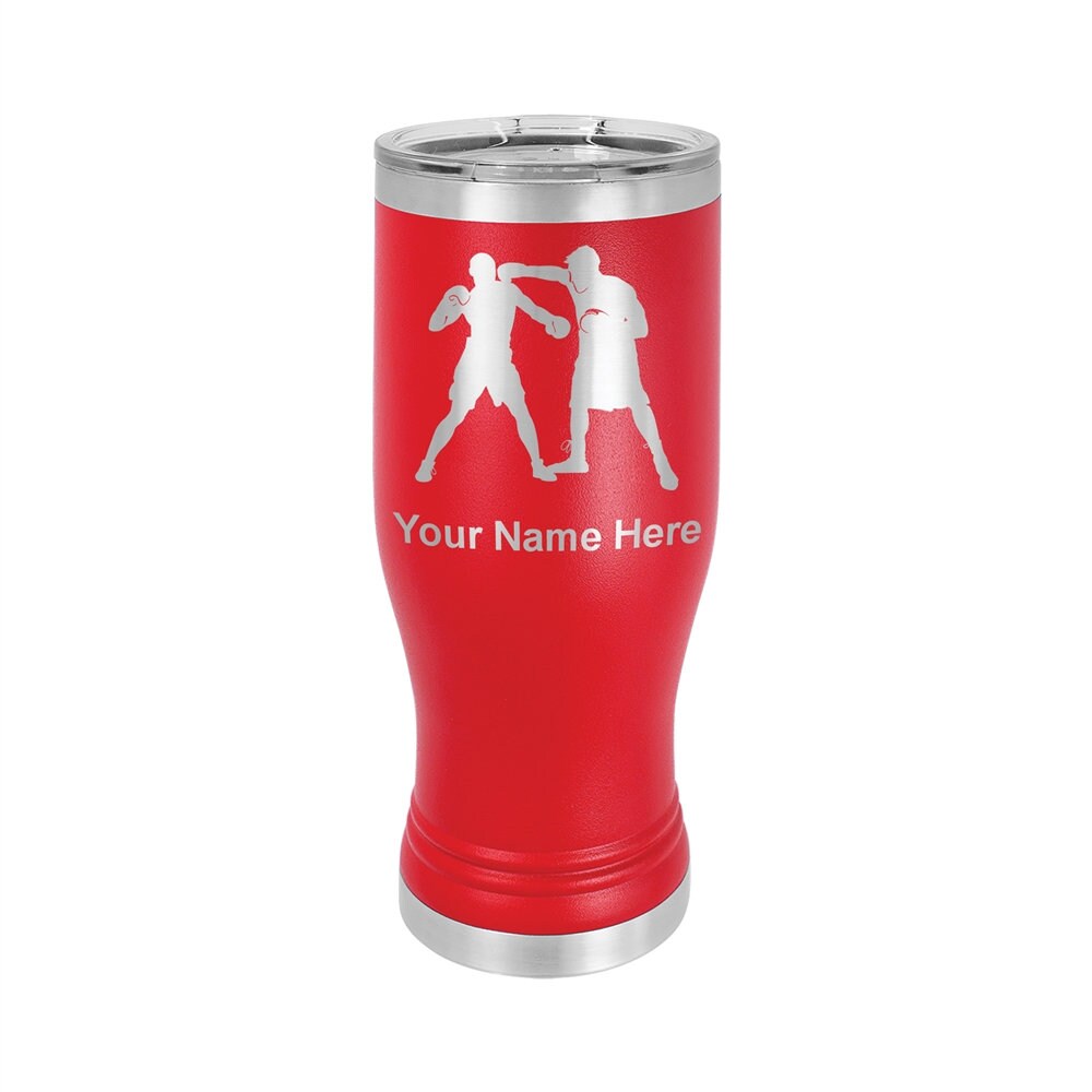 20oz Pilsner Mug, Boxers Boxing, Personalized Engraving Included - Etsy