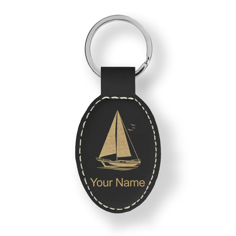 Boat Keychain - Etsy