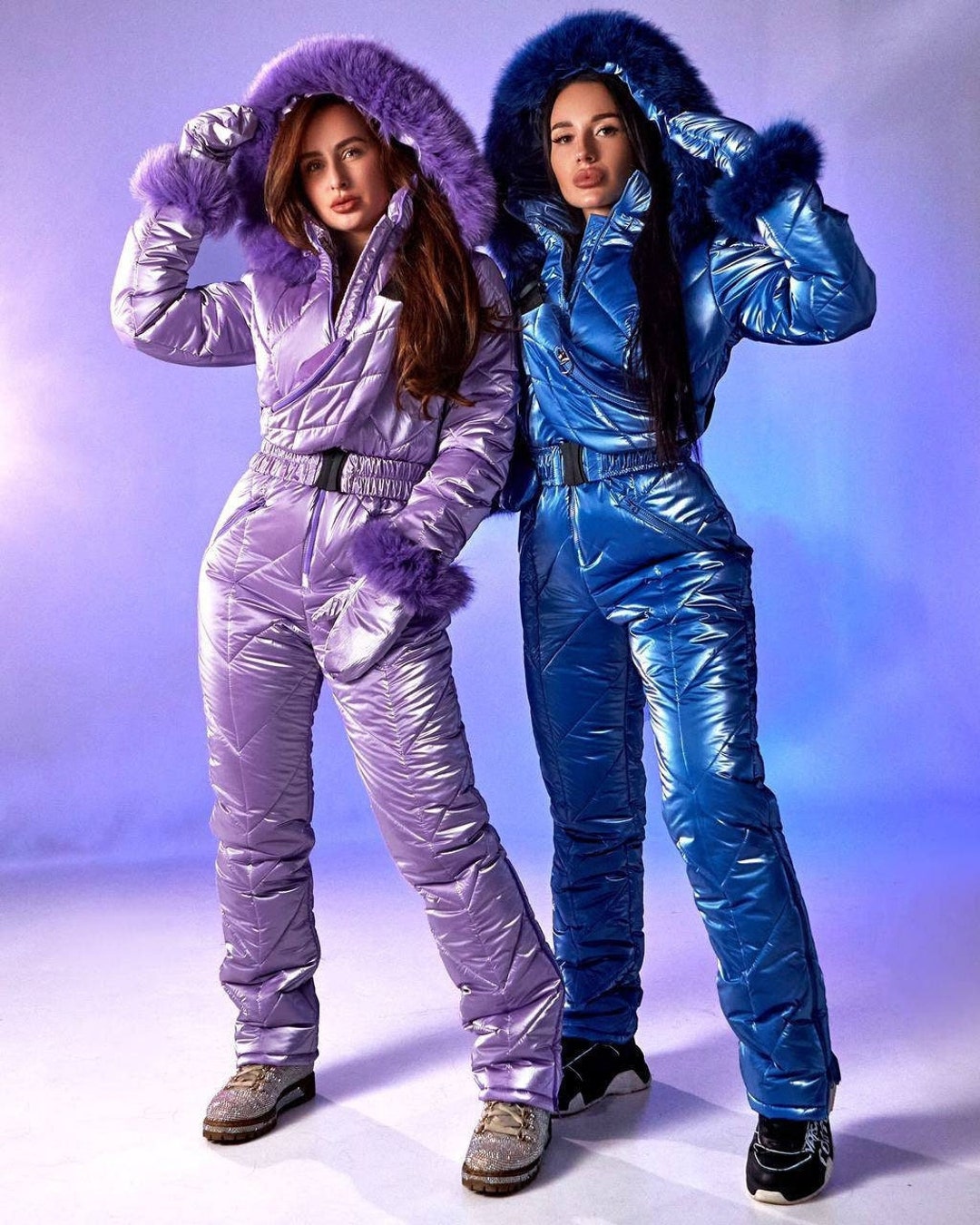 Women Ski Jumpsuit for Women and Children Kids Snowsuit Overalls ...