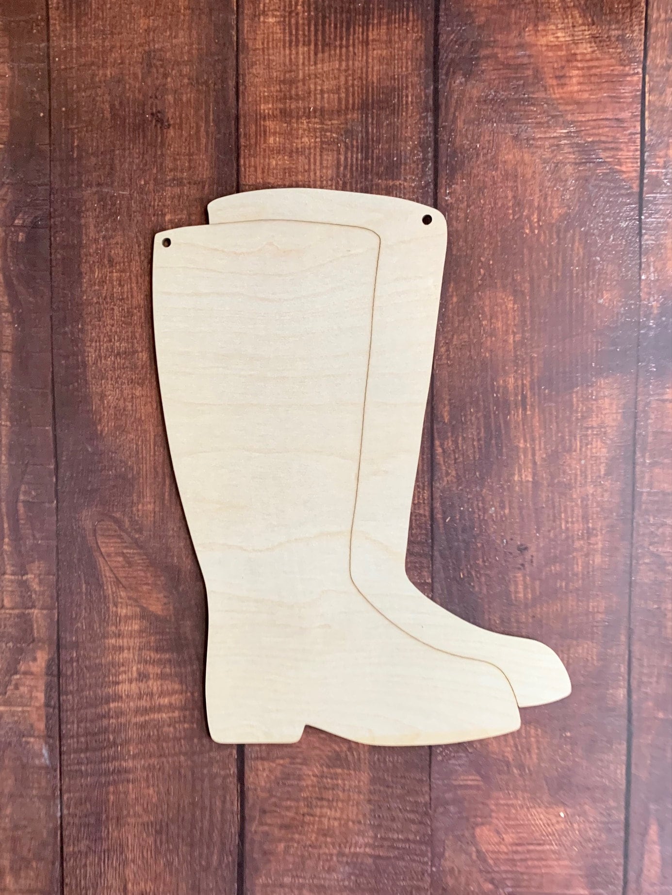 Rainboots Wood Cut Out for Spring Sign or Door Hanger - Etsy