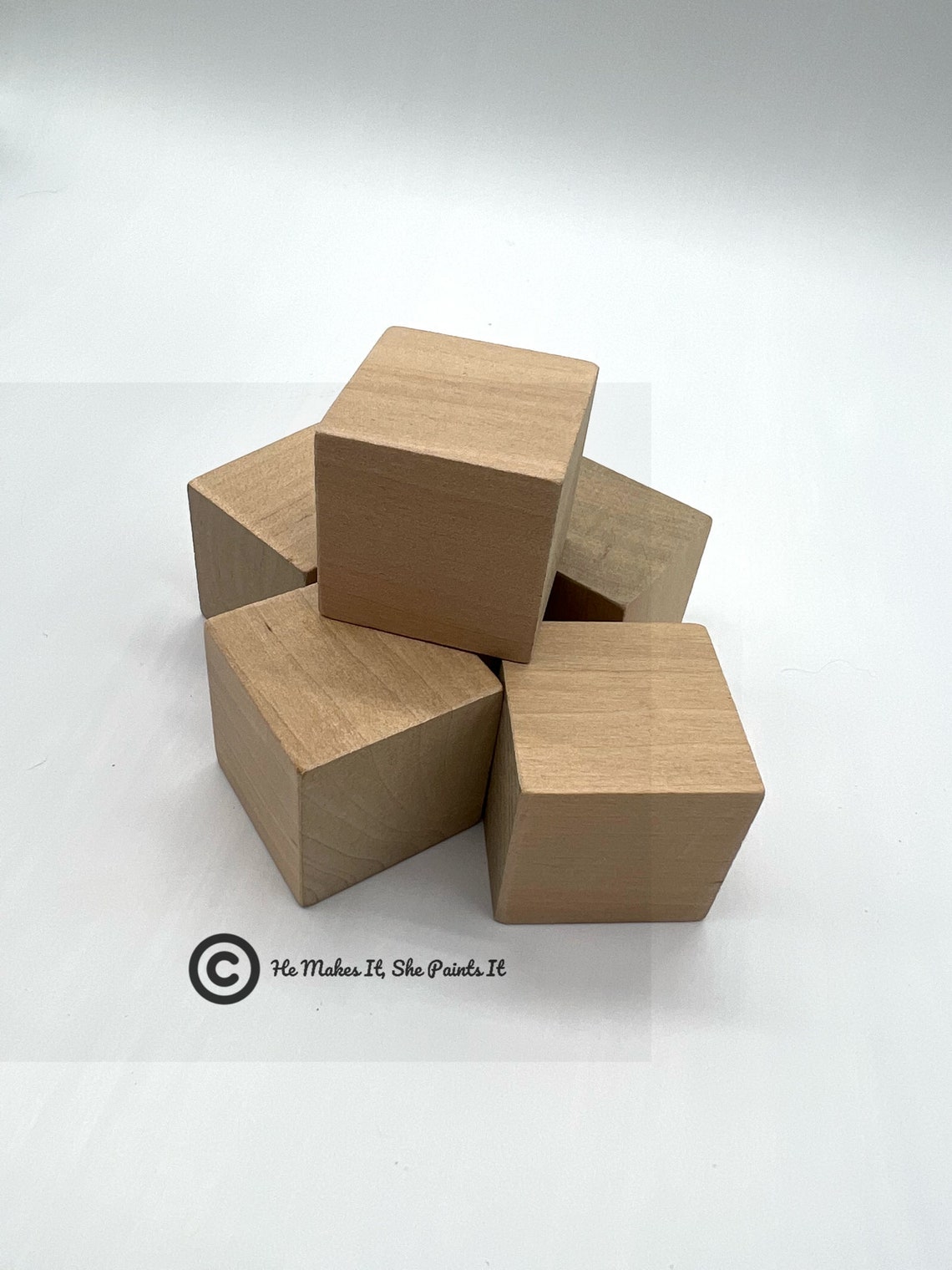1 1/2 Inch Wooden Blocks Perfect for Tiered Tray Crafts - Etsy