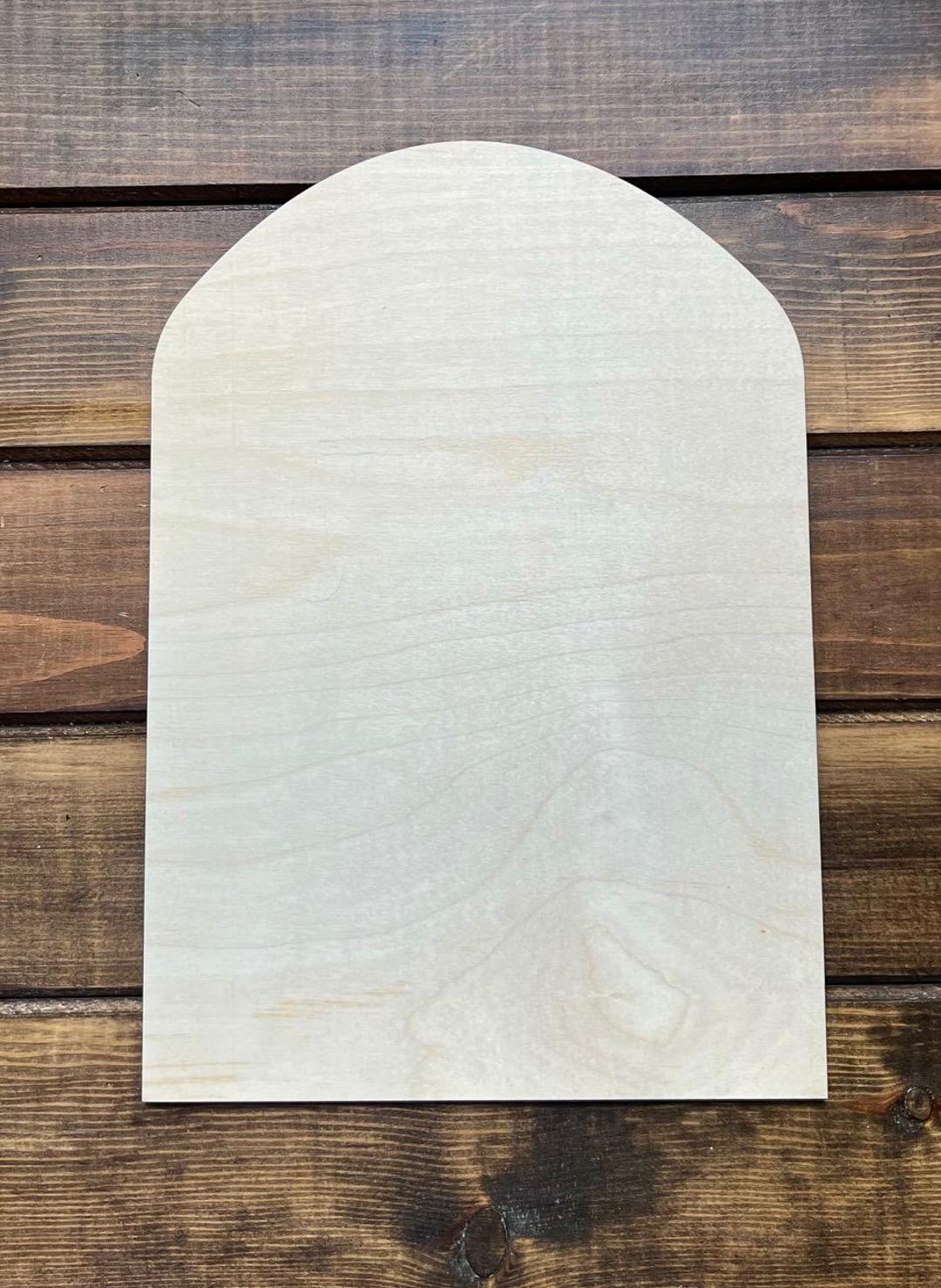 Arch Unfinished Wood Blank DIY Home Décor - Etsy