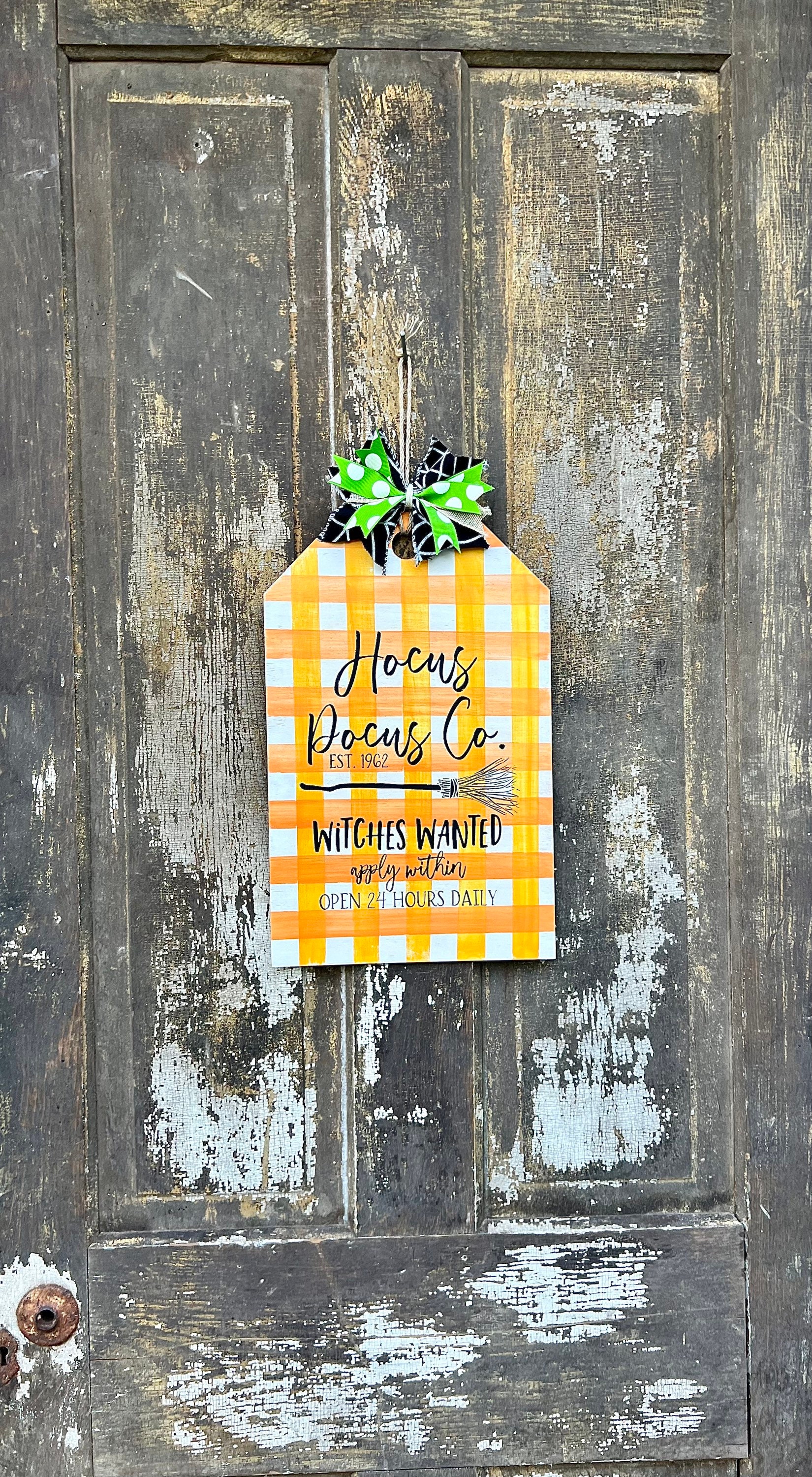 Large Gift Tag Door Hanger Unfinished Blank - Etsy