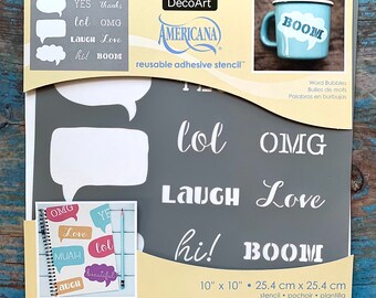Decoart Stencil - Etsy