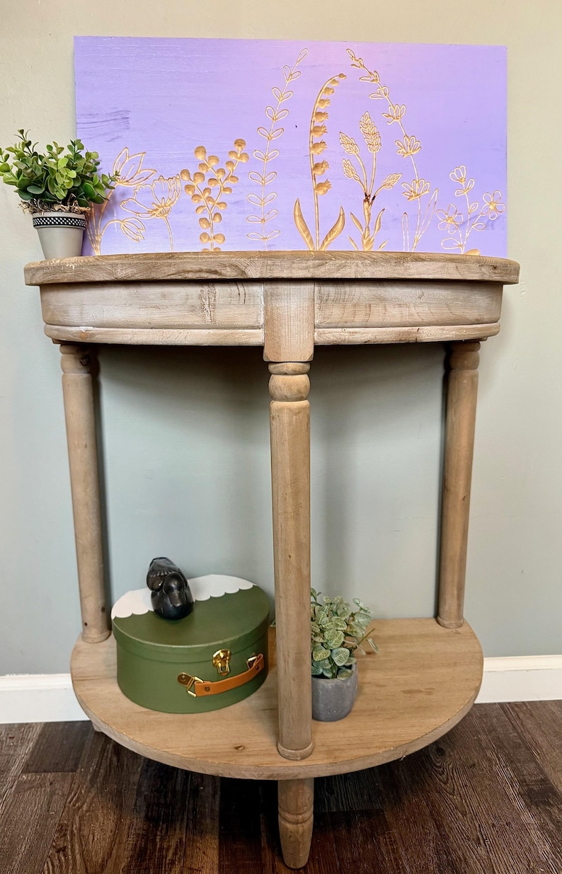 Lilac Purple Wood Decor Wall Panel Wildflowers Carving - Etsy