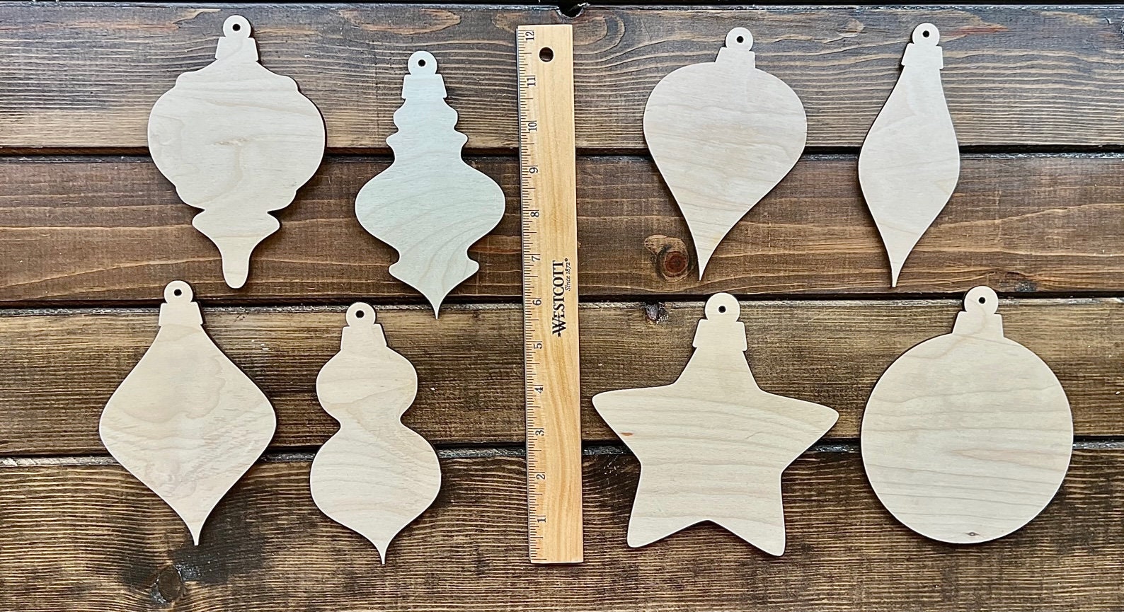 New Larger Size Option for Our POPULAR Christmas Ornament Set - Etsy