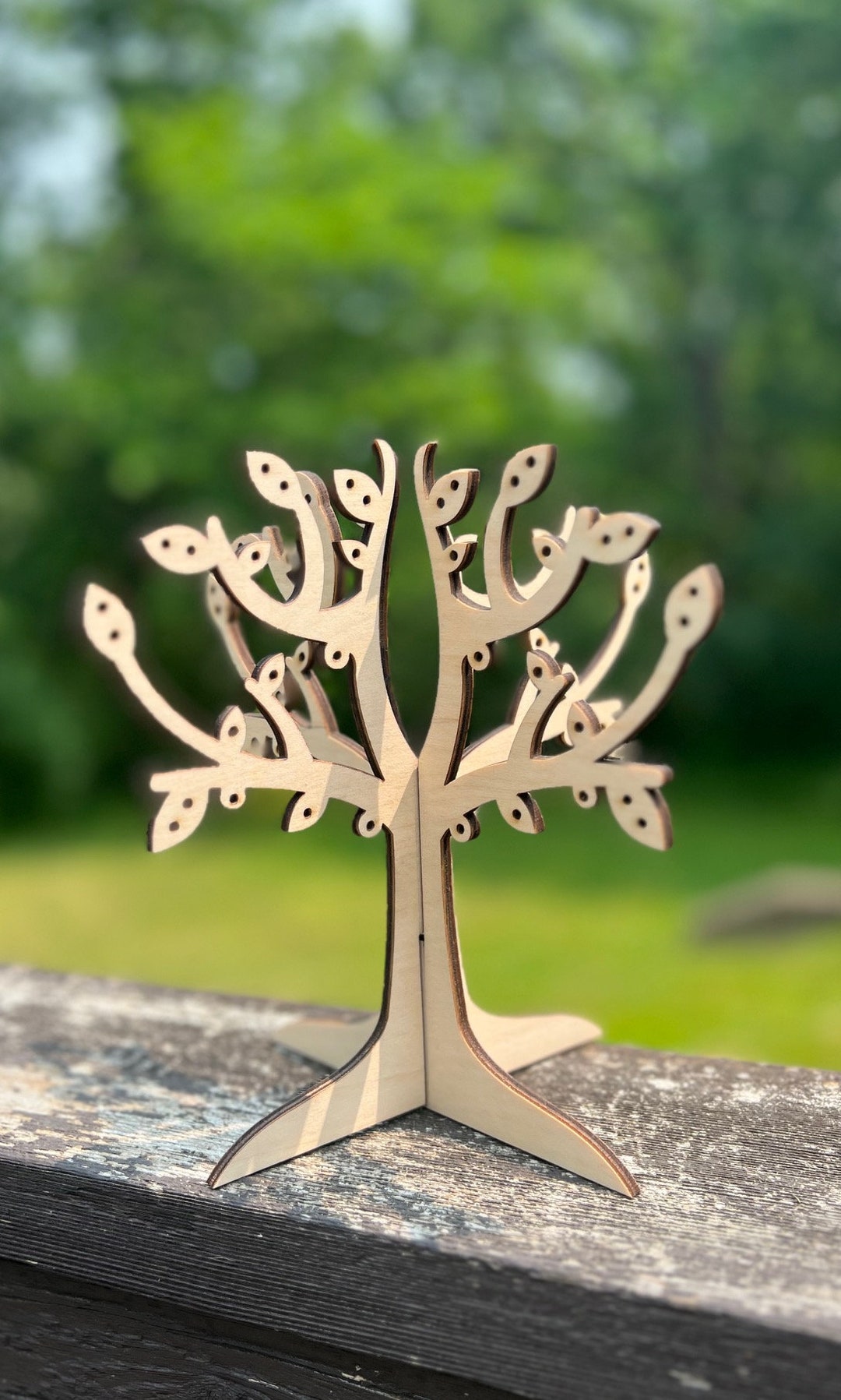 Tree Stand Earring Organizer - Etsy