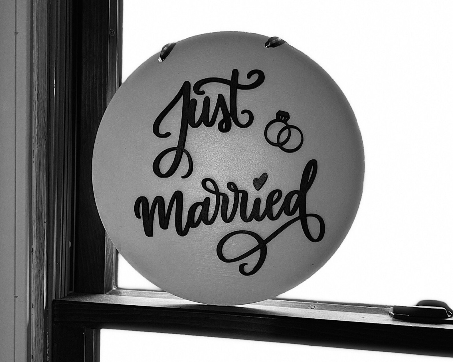 Paint Your Own JUST MARRIED Sign Wood Blank - Etsy