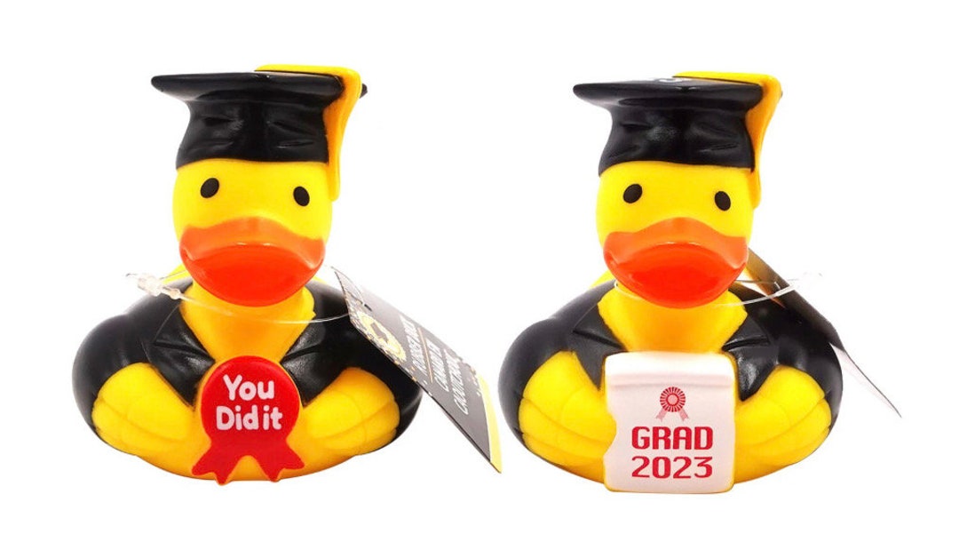 Personalized Graduation Rubber Duck Graduation Gift - Etsy