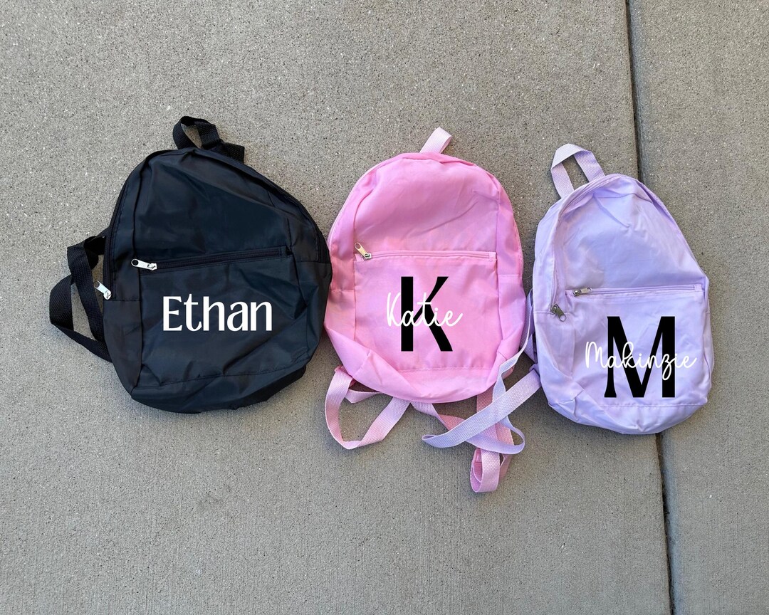 Personalized Just for Me Backpack Back to School Kids Backpack Toddlers ...