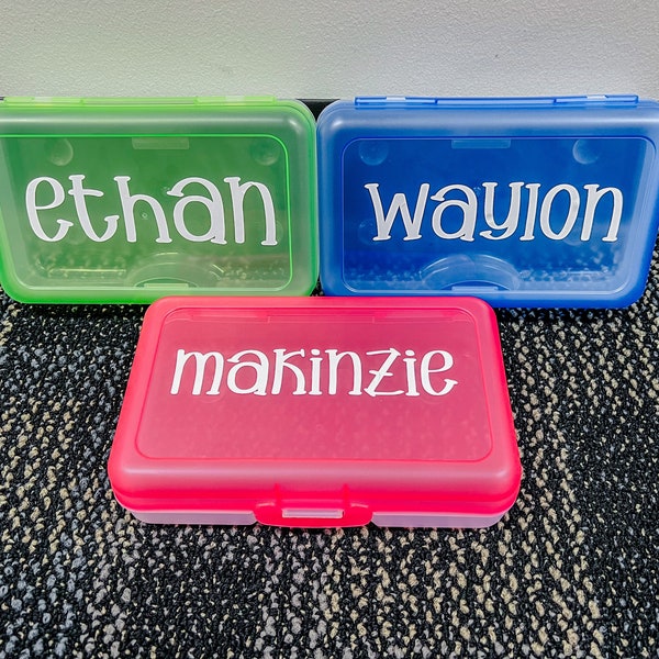 Pencil Case Personalized Boys - Etsy