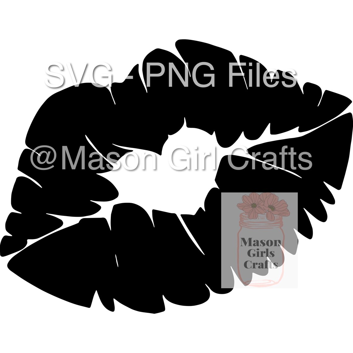 Kiss SVG File SVG Cut File Digital Download Digital Png - Etsy