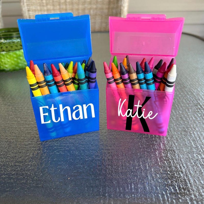 Personalized Crayons - Etsy