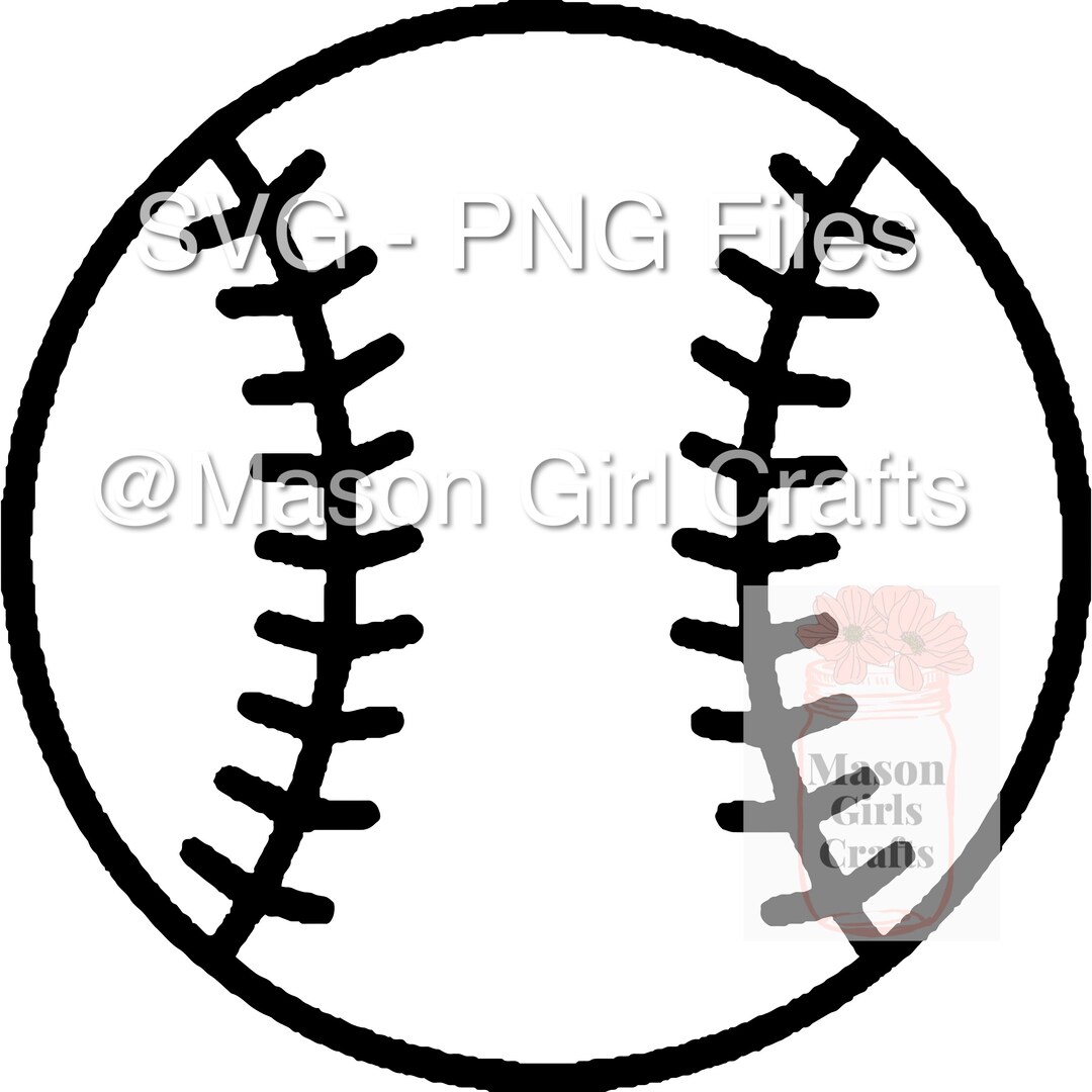 Baseball SVG File SVG Cut File Digital Download Digital - Etsy