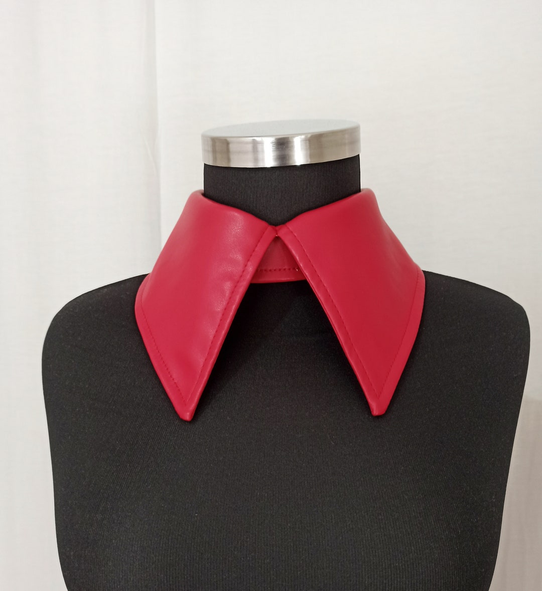 Vegan Leather Collar, Detachable Collar Women, Removable Collar for ...