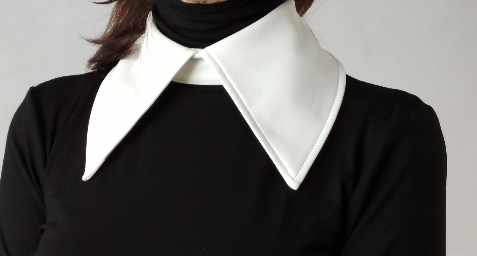 Vegan Leather Collar Detachable Collar Women Removable | Etsy Canada