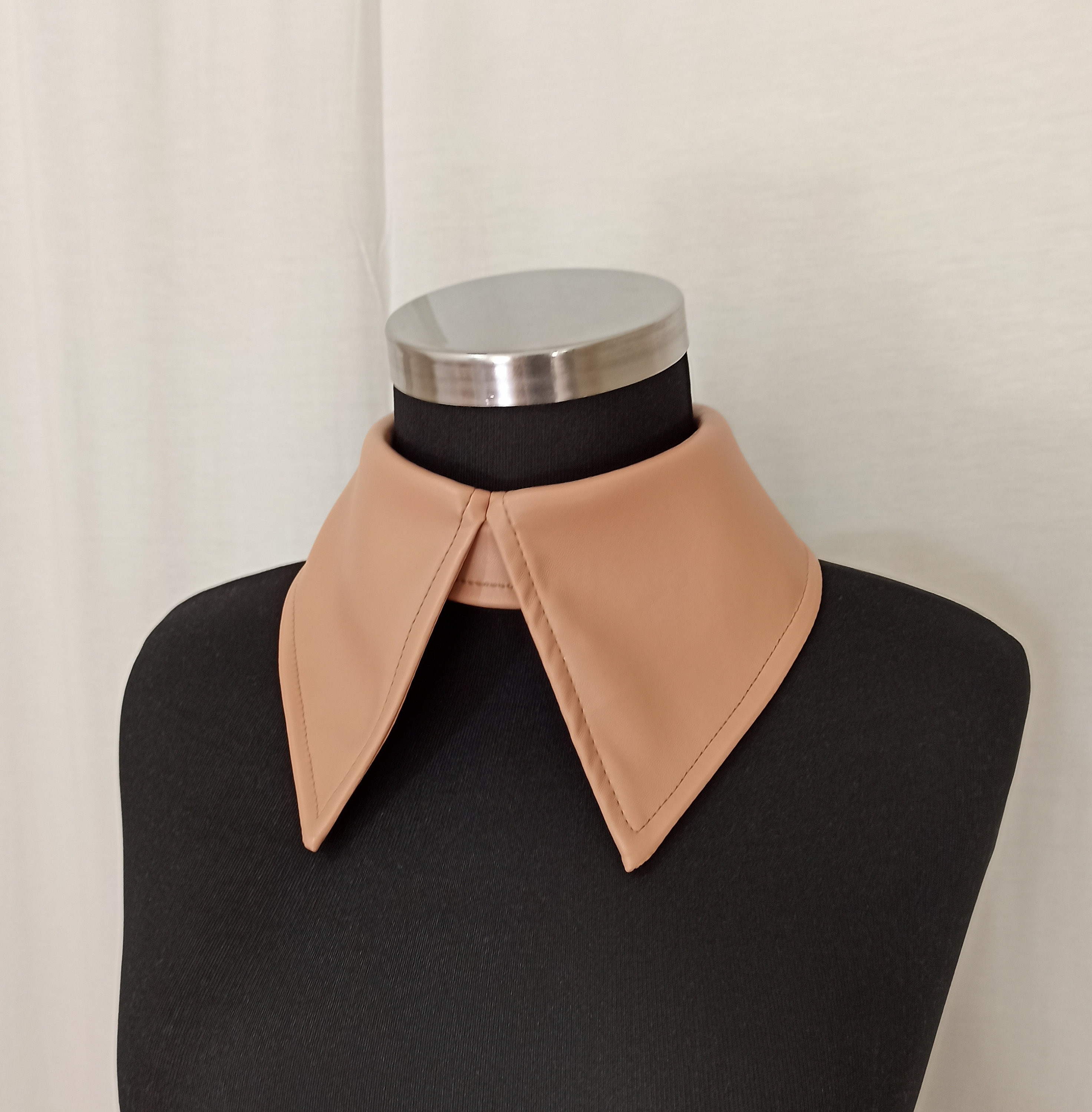 Vegan Leather Collar Detachable Collar Women Removable - Etsy Canada