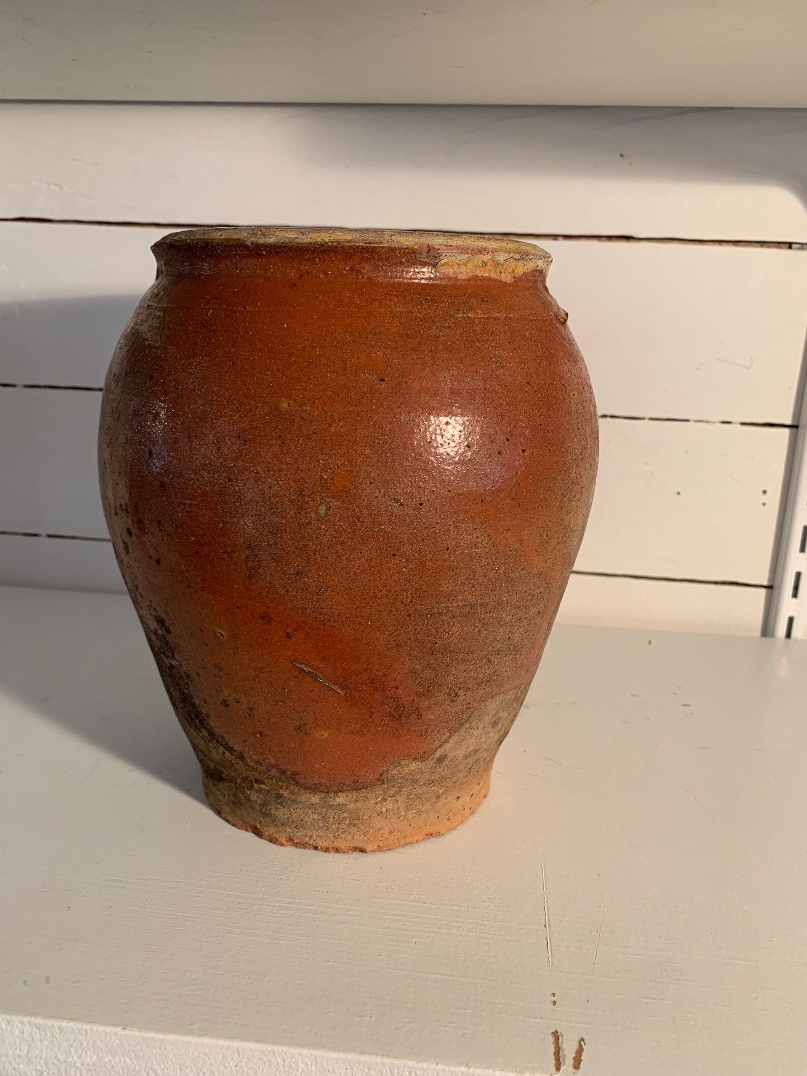 French Confit Pot, Antique French Pot, Stoneware Jar, Terracotta Jar ...