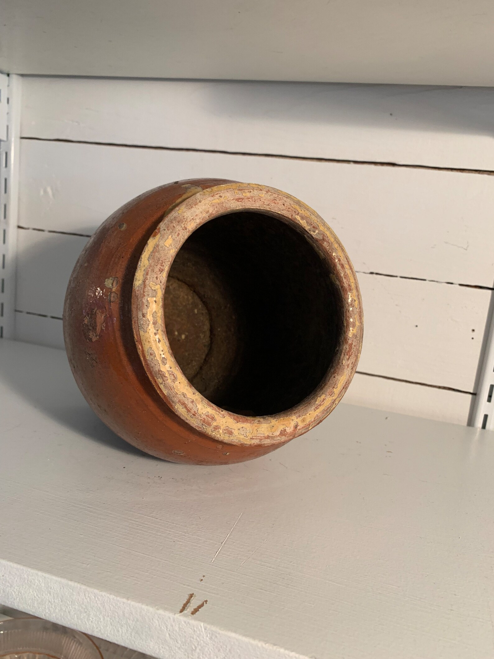 French Confit Pot, Antique French Pot, Stoneware Jar, Terracotta Jar ...