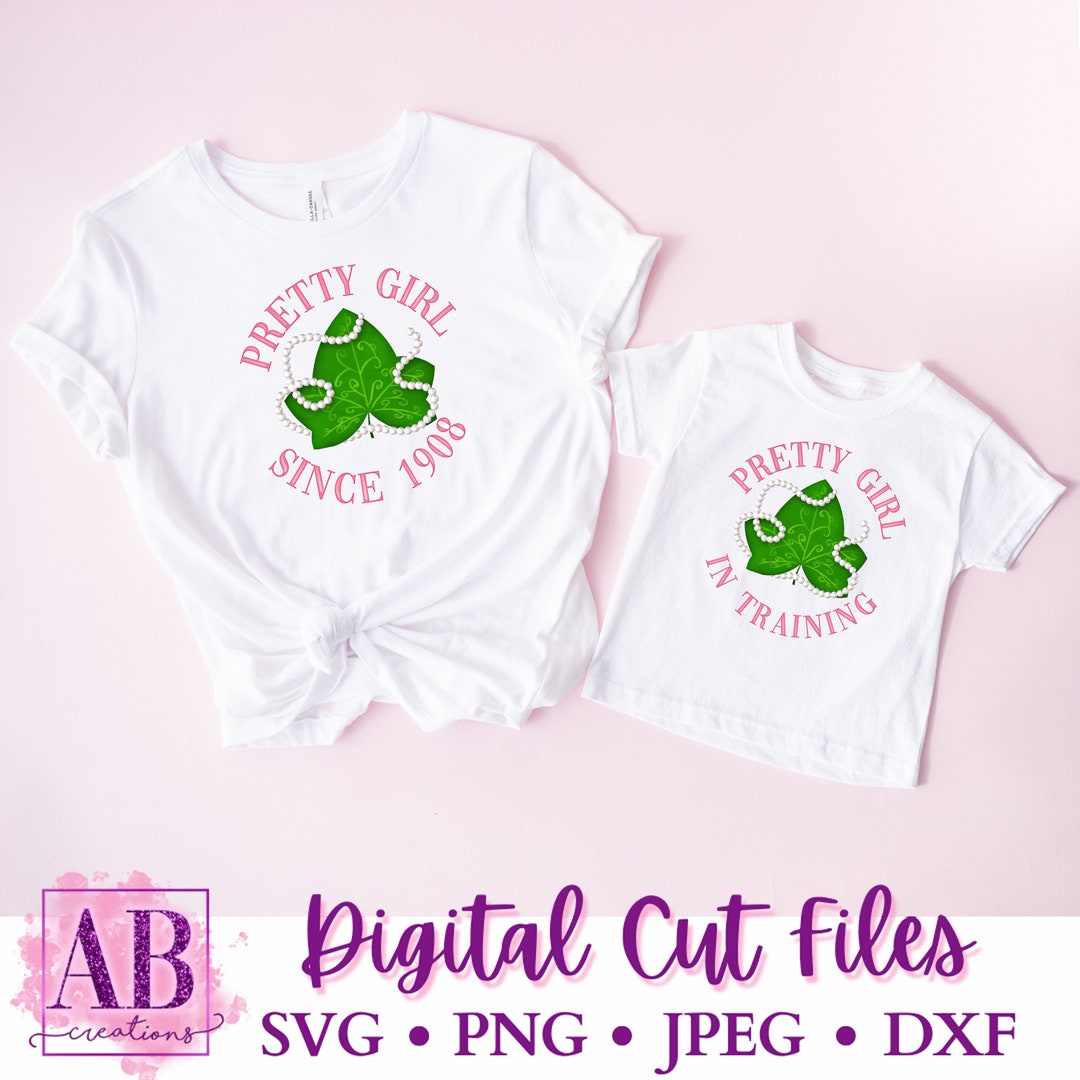 Pretty Girl and in Training Digital Set File Bundle Pack, SVG Files ...