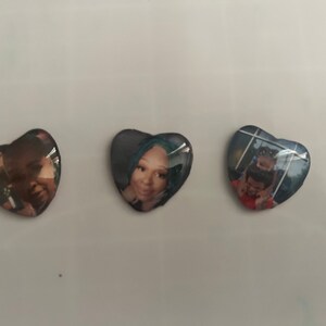 Custom Heart Shaped Photo Shoe Charms for Slides - Etsy