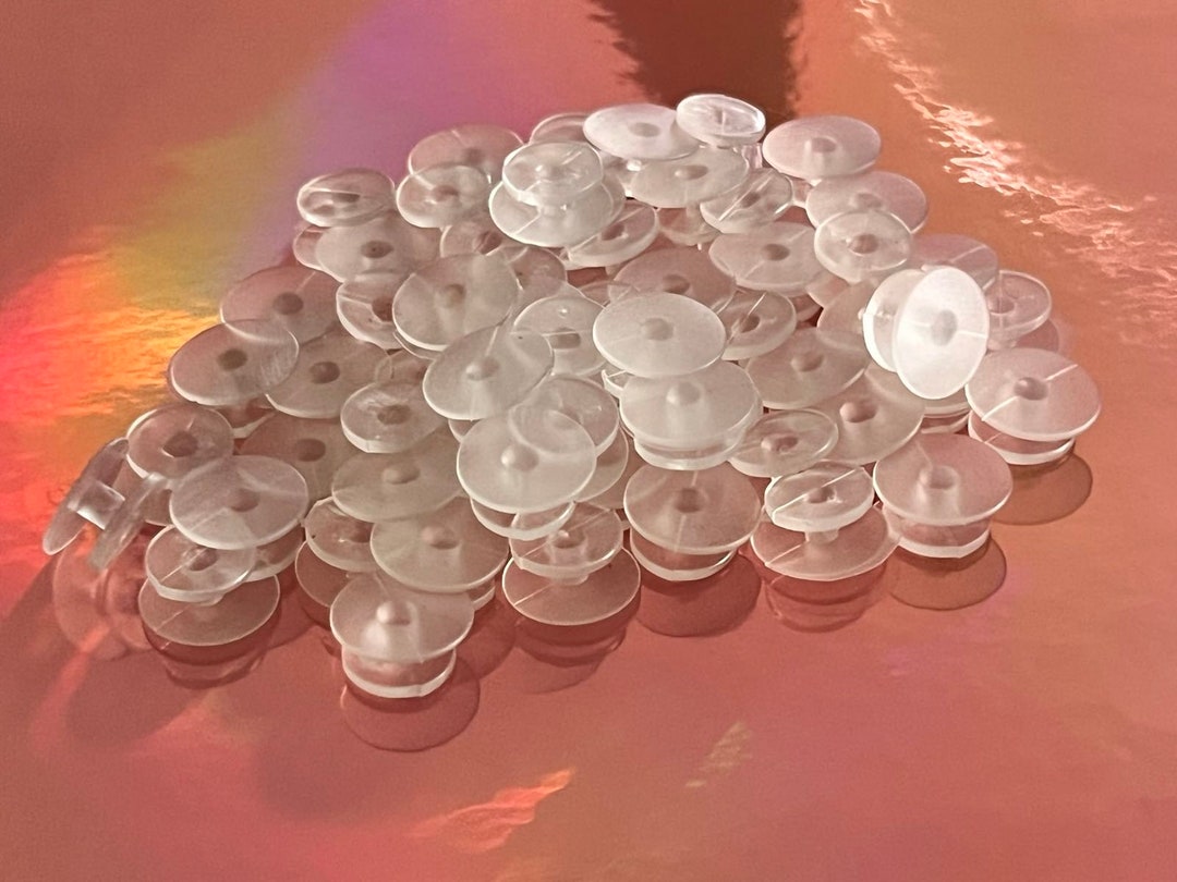 Shoe Charms Back Buttons Black Transparent Shoes Charms Back Buttons ...