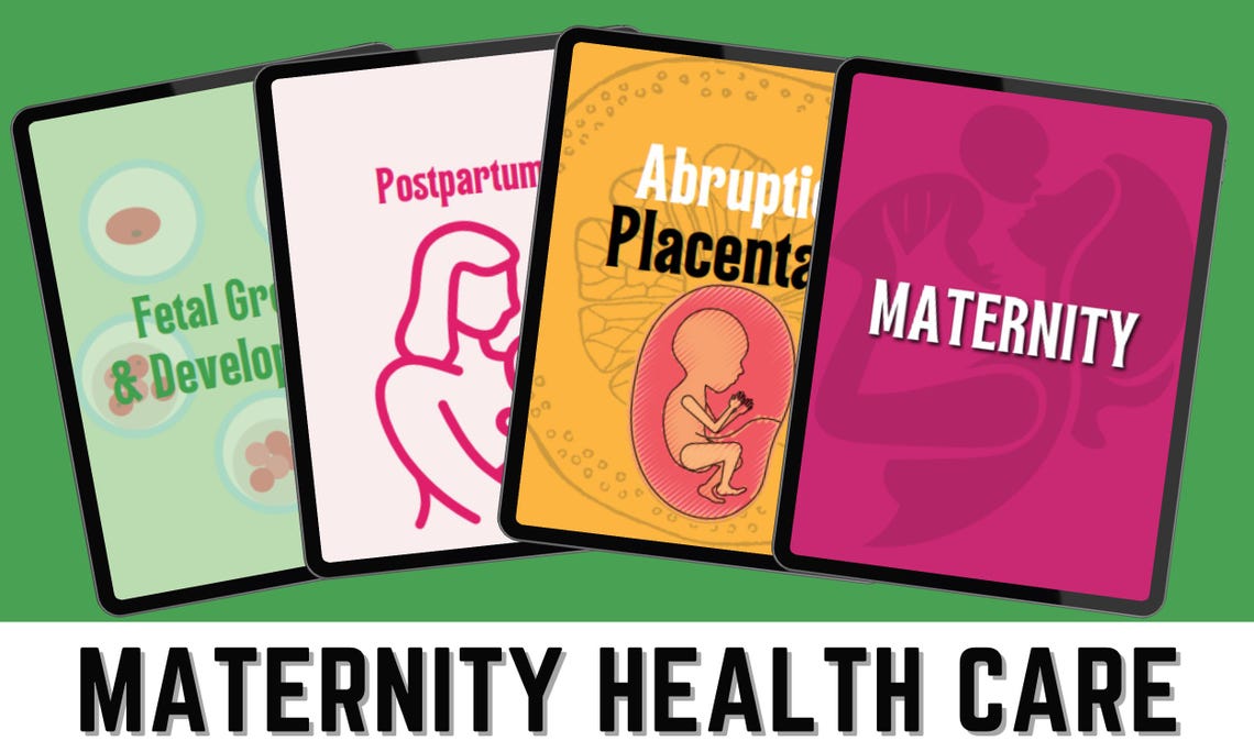 Maternity Nursing Study Guide | Pregnancy, Labor, Delivery, Newborn ...
