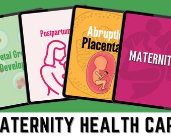 Maternity Nursing Study Guide | Pregnancy, Labor, Delivery, Newborn ...