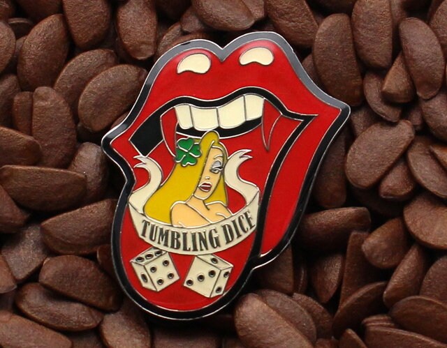 Jessica Rabbit Pins Fantasy Tongue Tumbling Dice Pin - Etsy