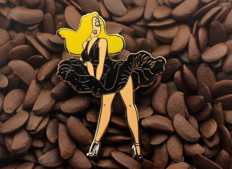 Jessica Rabbit Pins Fantasy Marilyn Monroe Pin | Etsy