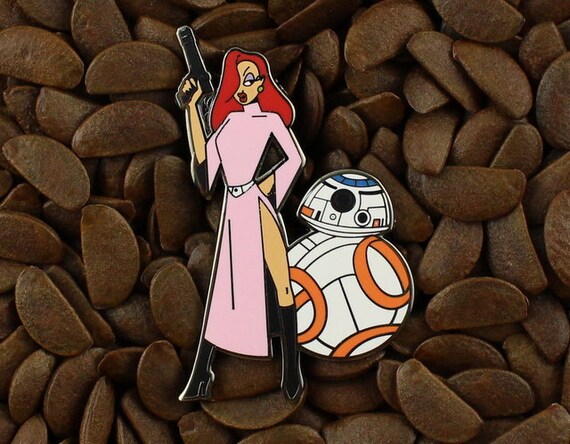 Jessica Rabbit Pins Princess Leia BB-8 Pin | Etsy