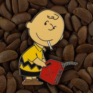 Banksy Graffiti Pins Charlie Brown Pin - Etsy