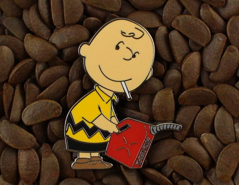 Banksy Graffiti Pins Charlie Brown Pin - Etsy