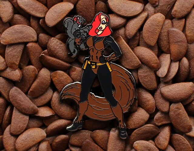 Jessica Rabbit Pins Squirrel Pin - Etsy